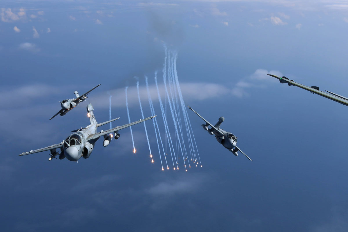 Prowler "Final Four" Performs Division Flight | Military.com