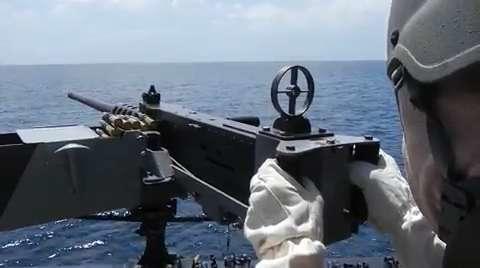 Firing the M2 .50 Caliber at Sea | Military.com
