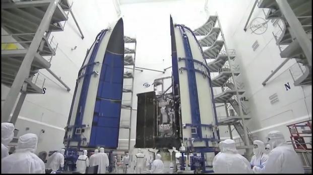 Assembling the GOES-R Weather Satellite | Military.com