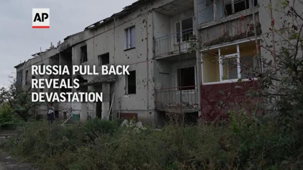 Russian Pullback Reveals Devastation in Ukraine Villages | Military.com