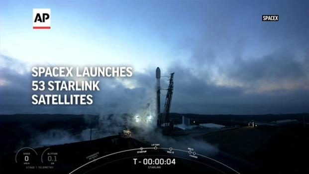 Spacex Launches 53 Starlink Satellites