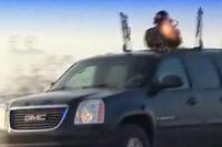 Secret Service Suburban Gatling Gun